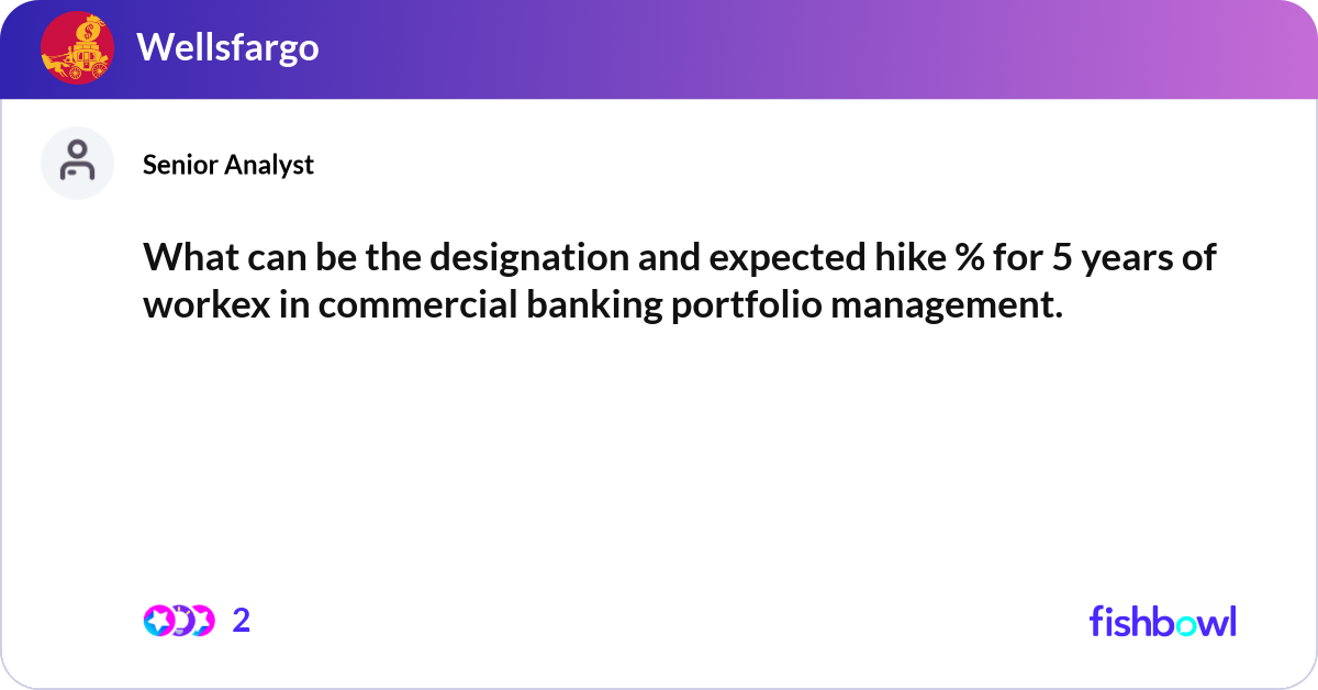 What can be the designation and expected hike % fo... | Fishbowl