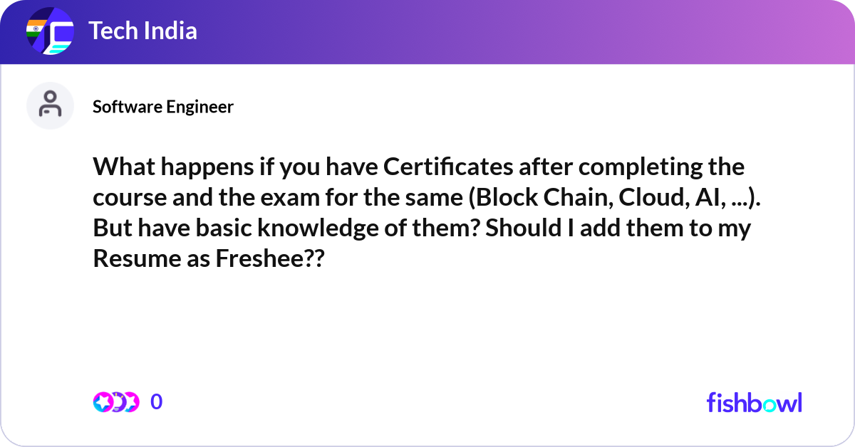 What happens if you have Certificates after comple... | Fishbowl