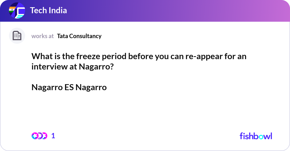 What is the freeze period before you can re-appear... | Fishbowl