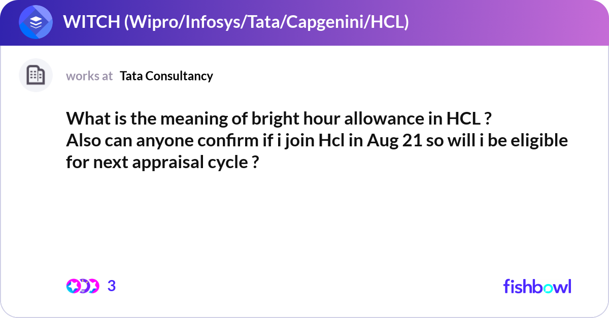 What is the meaning of bright hour allowance in HC... | Fishbowl