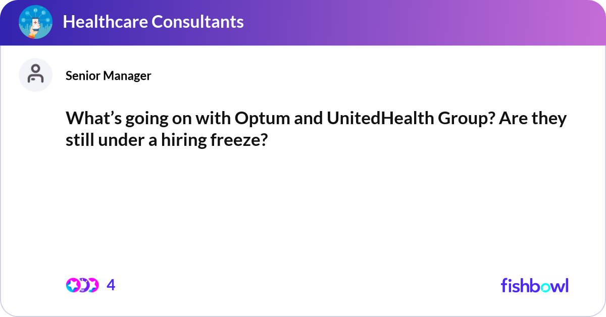 What’s going on with Optum and UnitedHealth Group?... | Fishbowl