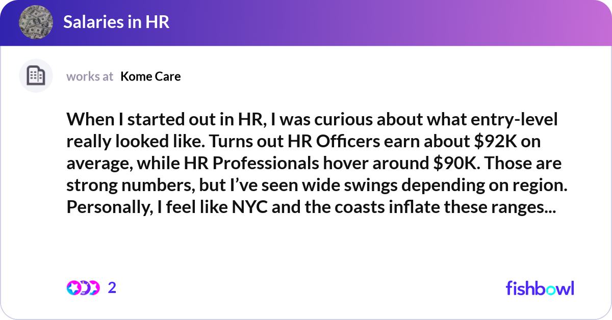 When I started out in HR, I was curious about what... | Fishbowl
