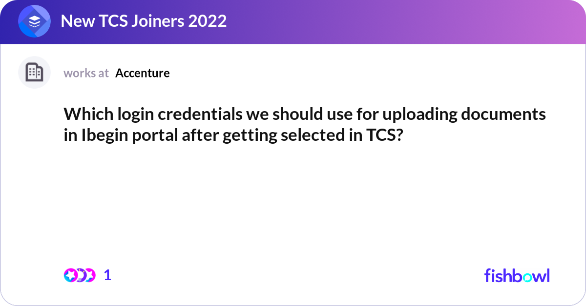 Which login credentials we should use for uploadin... | Fishbowl