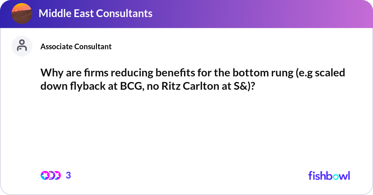 Why are firms reducing benefits for the bottom run... | Fishbowl