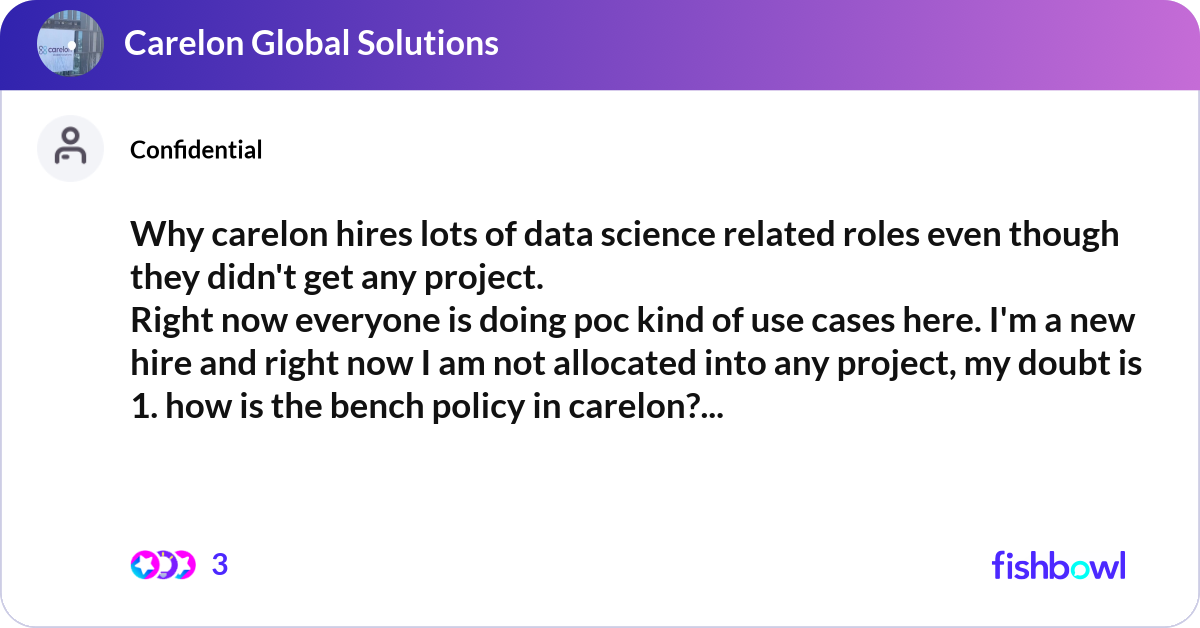 Why carelon hires lots of data science related rol... | Fishbowl