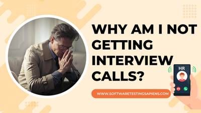 Why Am I Not Getting Interview Calls? 👇👇👇👇 h... | Fishbowl