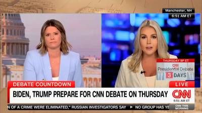 CNN practicing early to cut off mics before the de... | Fishbowl