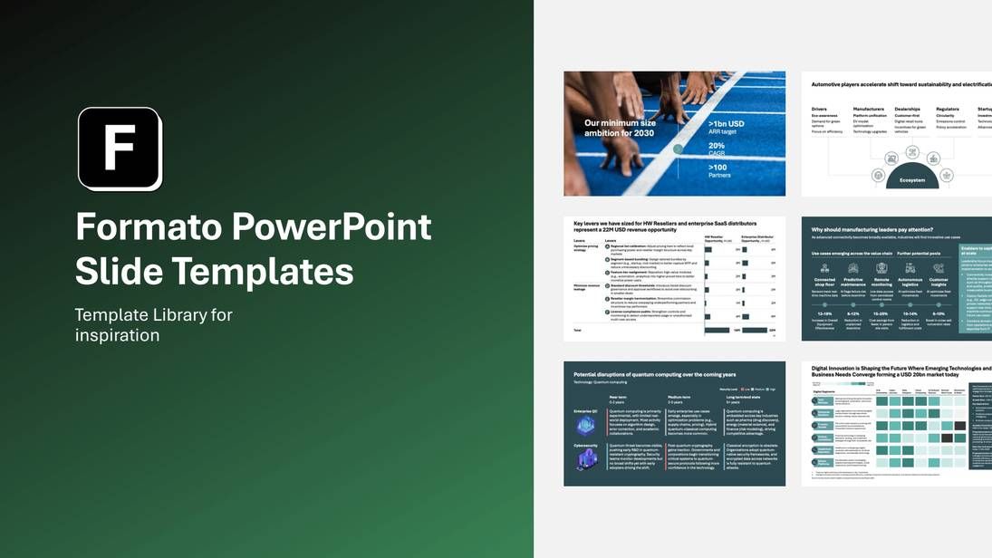 Hi everyone! I'm a co-founder of Formato, a PowerPoint add-in. I'm ...