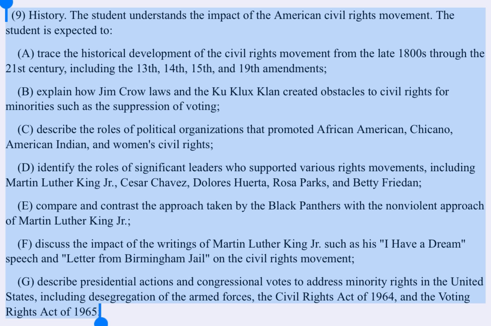 The TX education bills do not remove these require... | Fishbowl