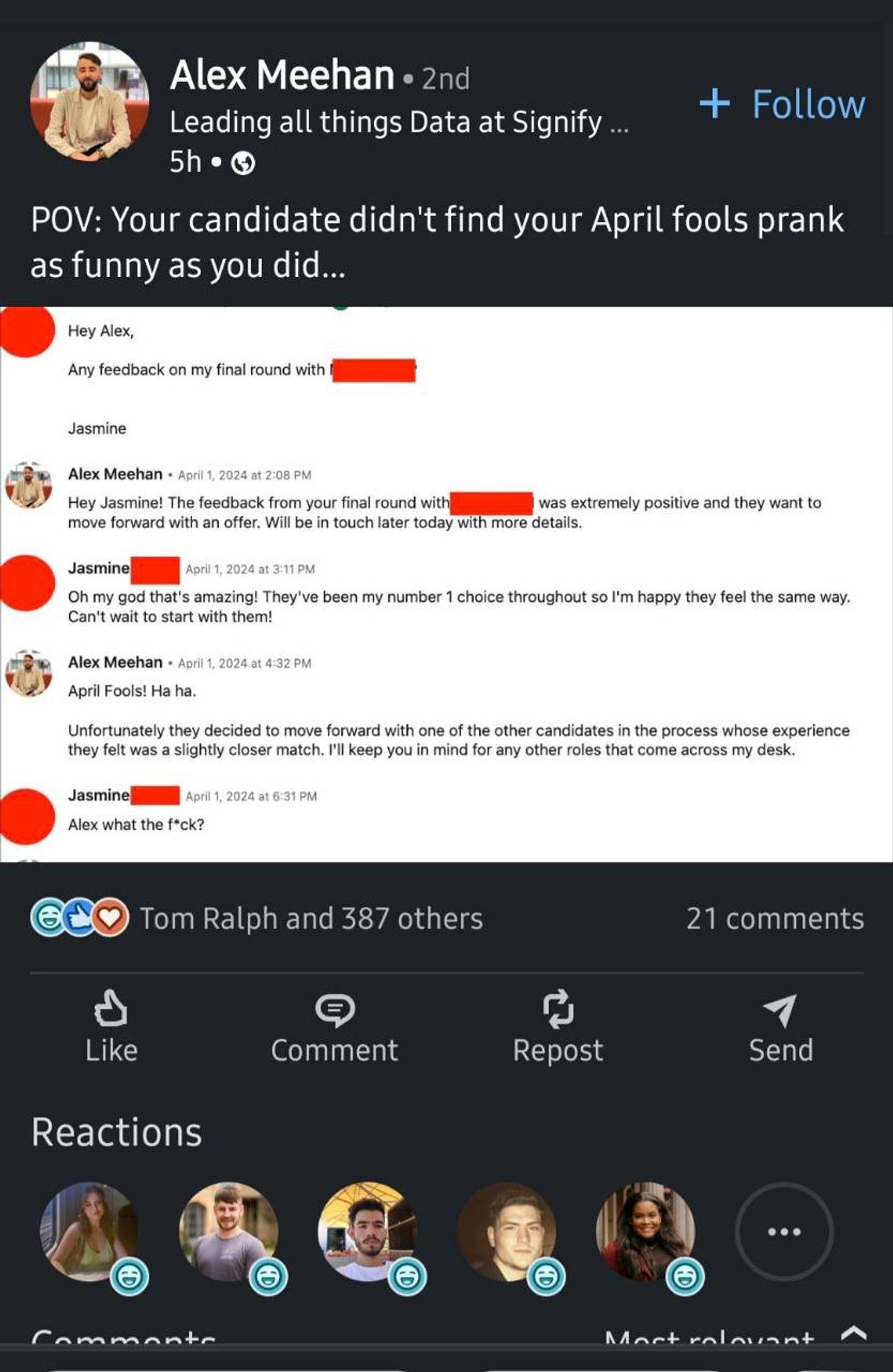 Posting an April Fools joke about an April Fools joke is quite meta ...