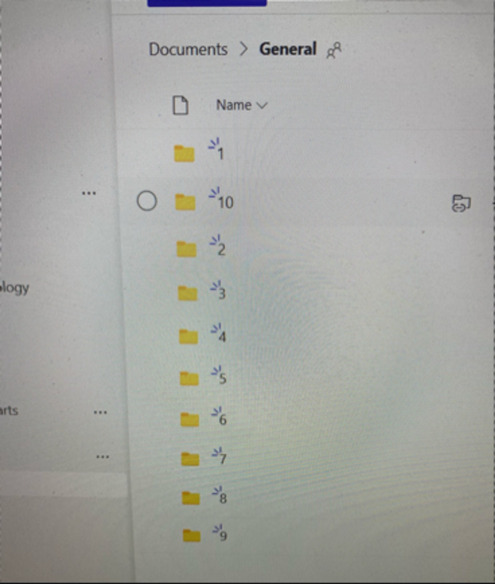 Help! Best way for organizing sub folders in a tea... | Fishbowl