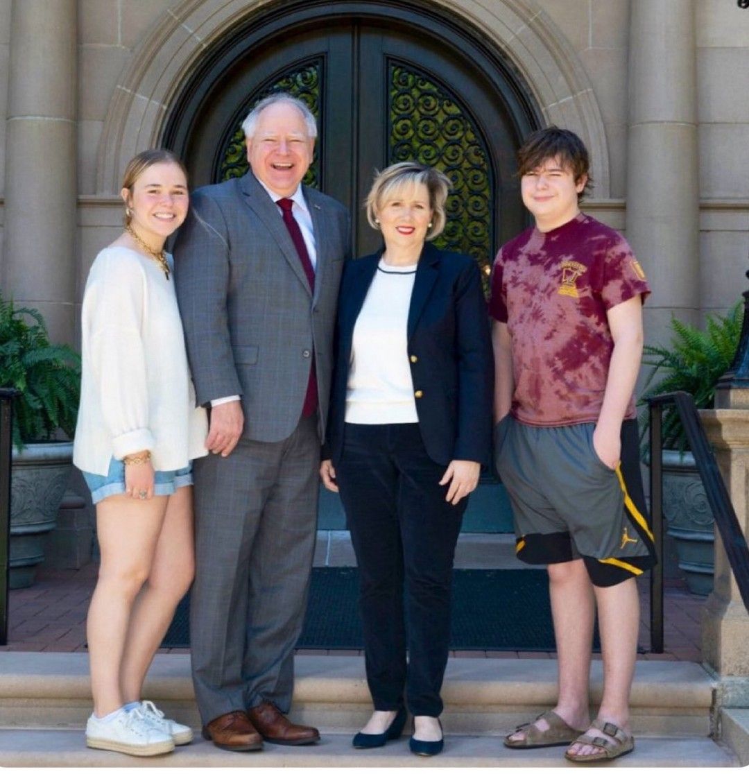 Walz family looks so ready to take over! | Fishbowl