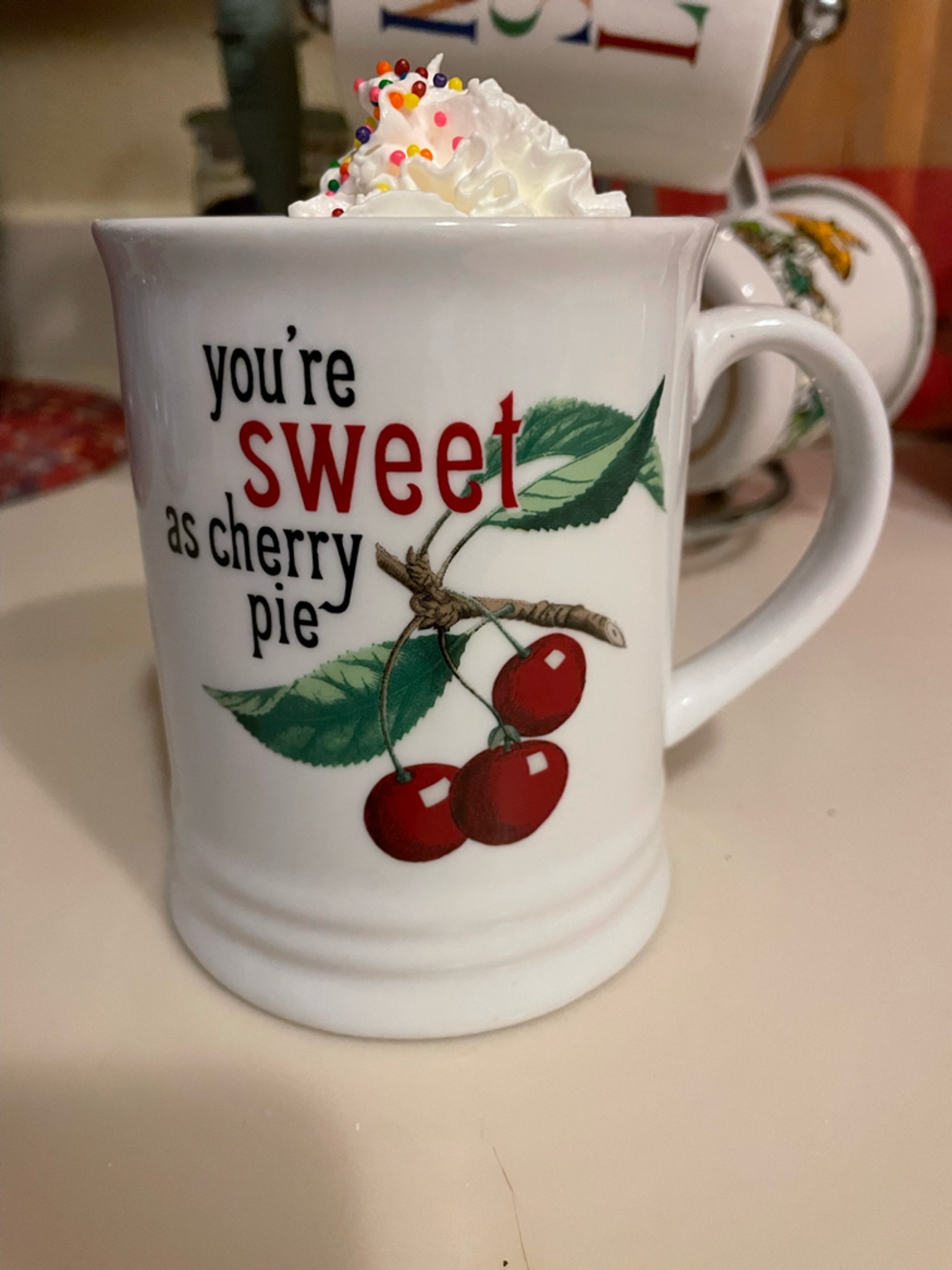 Mood mug of the day because yes, yes I am sweet as... | Fishbowl