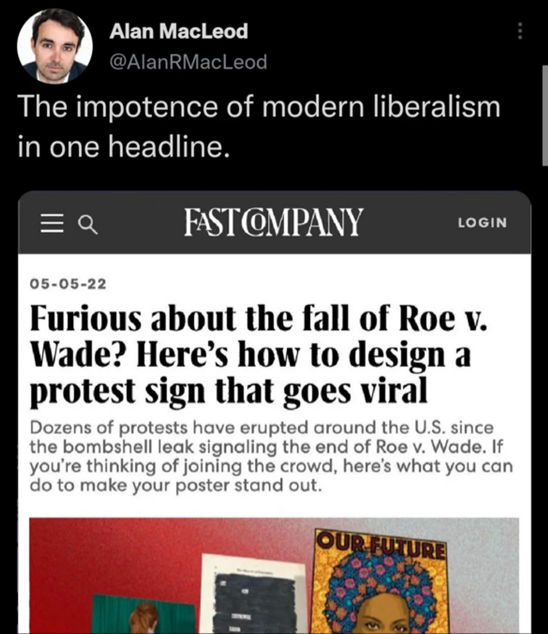 How to design a viral Roe v Wade poster that will go viral. | Glassdoor ...