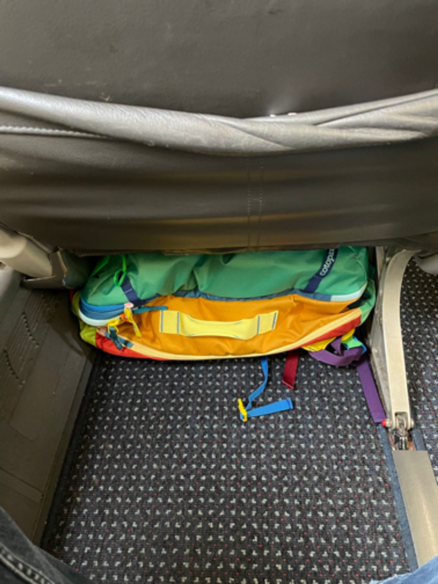 35 liter backpack plus carry on sized luggage on w... | Fishbowl