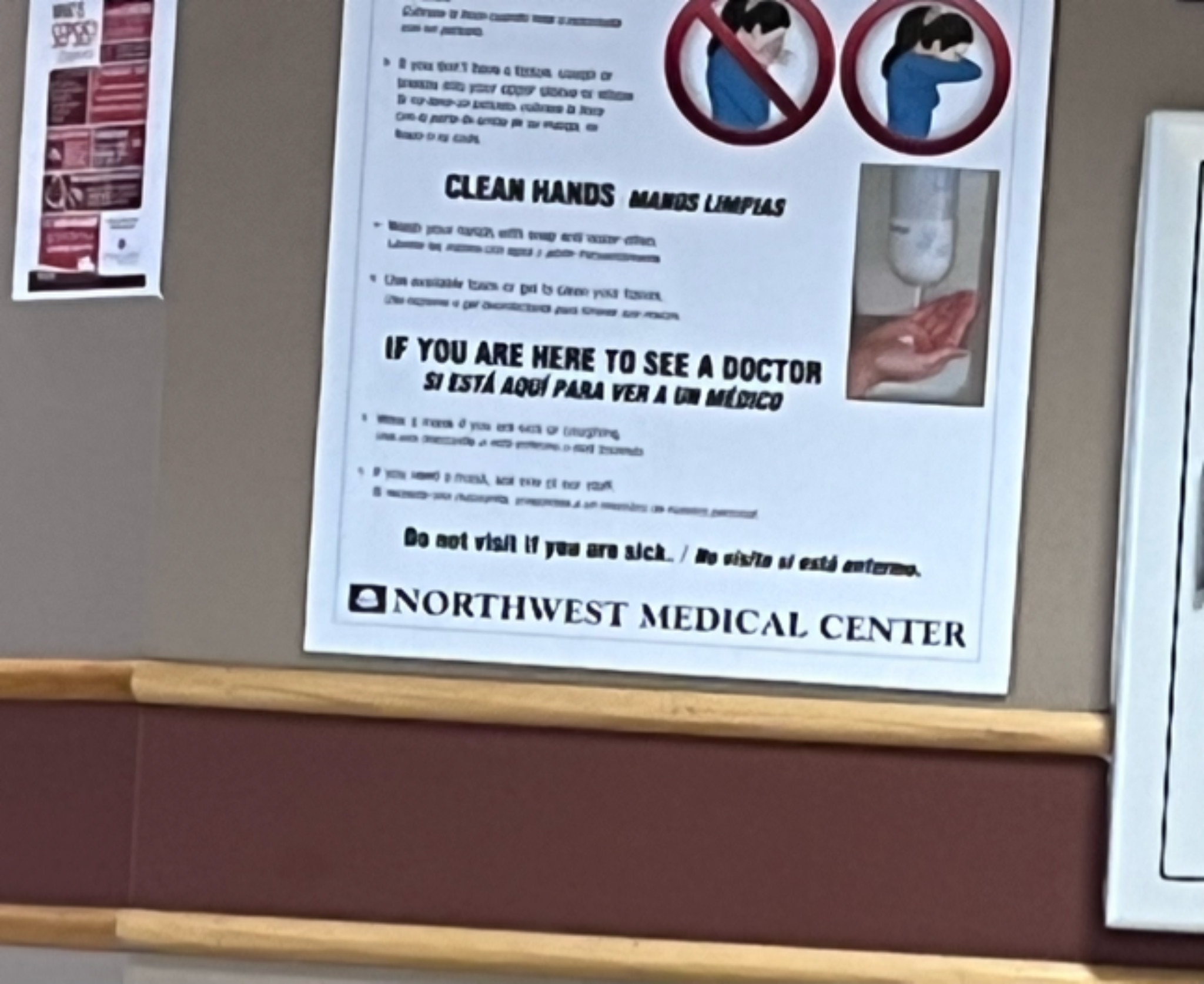 Had to goto hospital today, and saw a weird notice... | Fishbowl