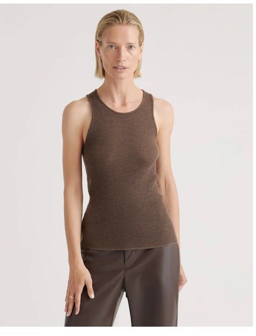 Thoughts on cashmere tanks? What do you layer them... | Fishbowl