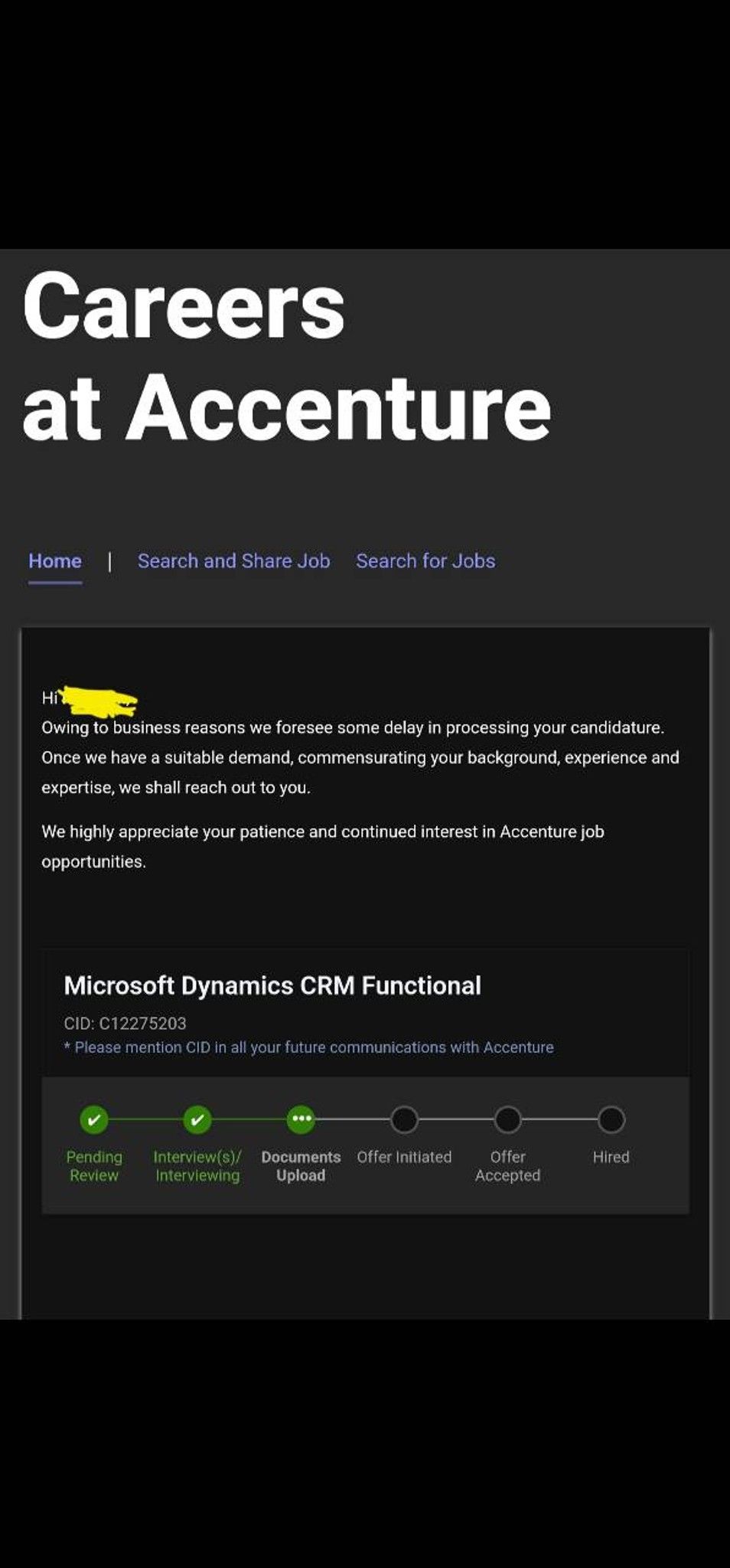 Accenture India Hi All, I cleared both interview ... | Fishbowl