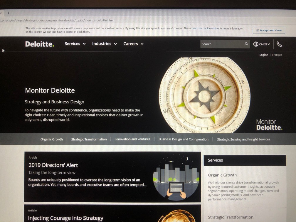 Accenture Strategy vs Monitor Deloitte? And why? ... | Fishbowl