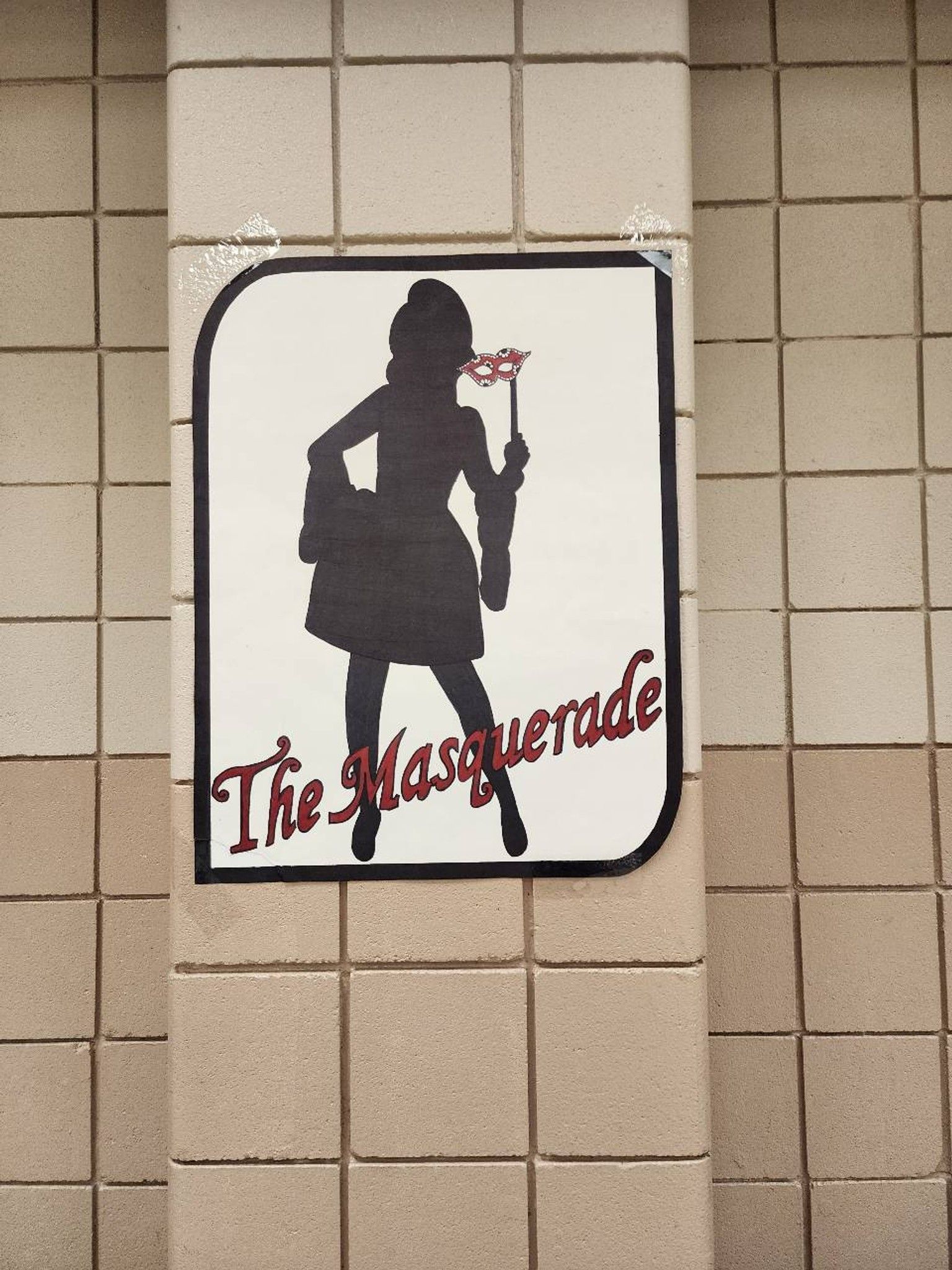 Just a few pictures of our posters for The Masquer... | Fishbowl