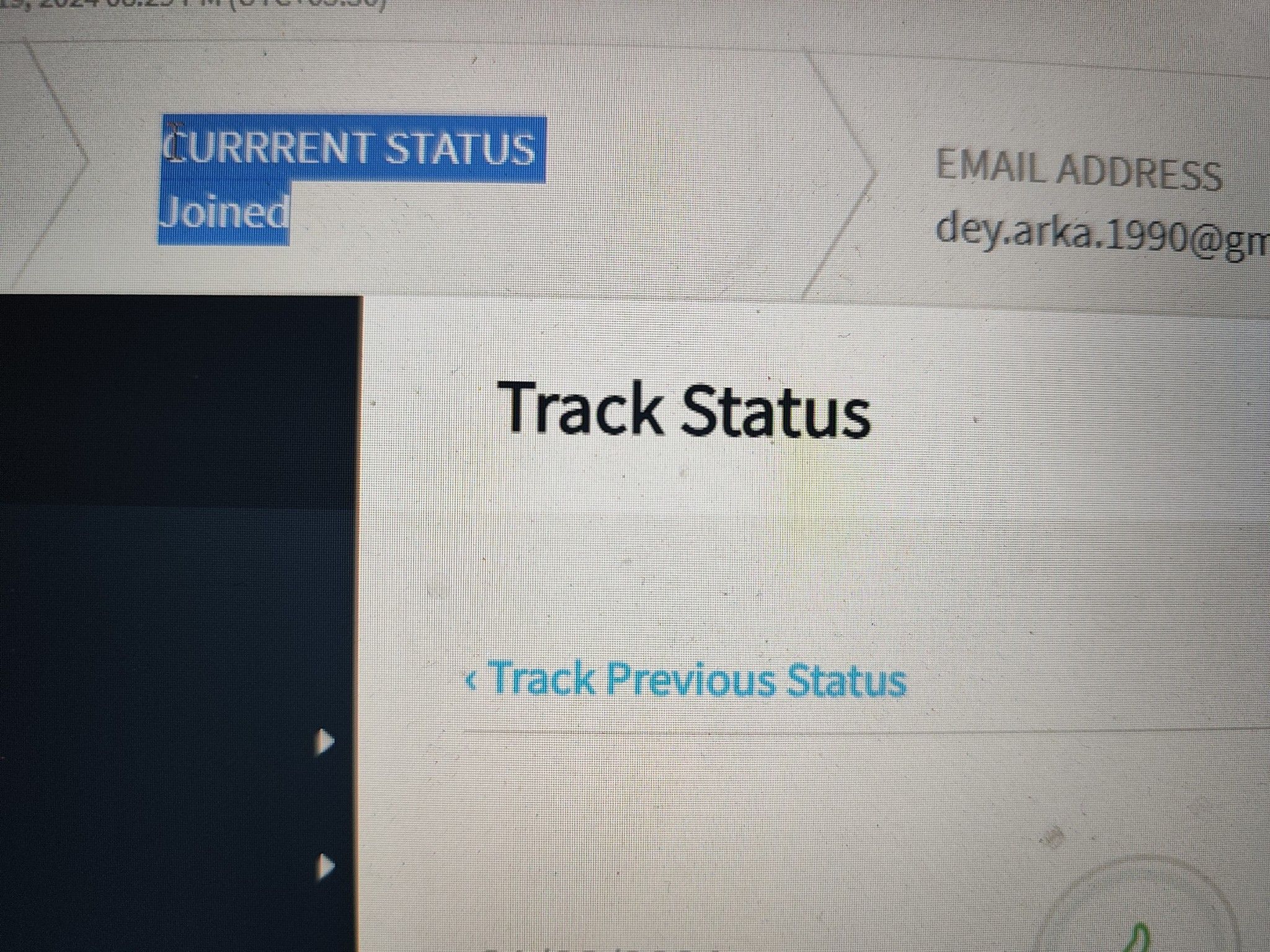 recently I joined TCS, and it shows the current status is joined. Does ...