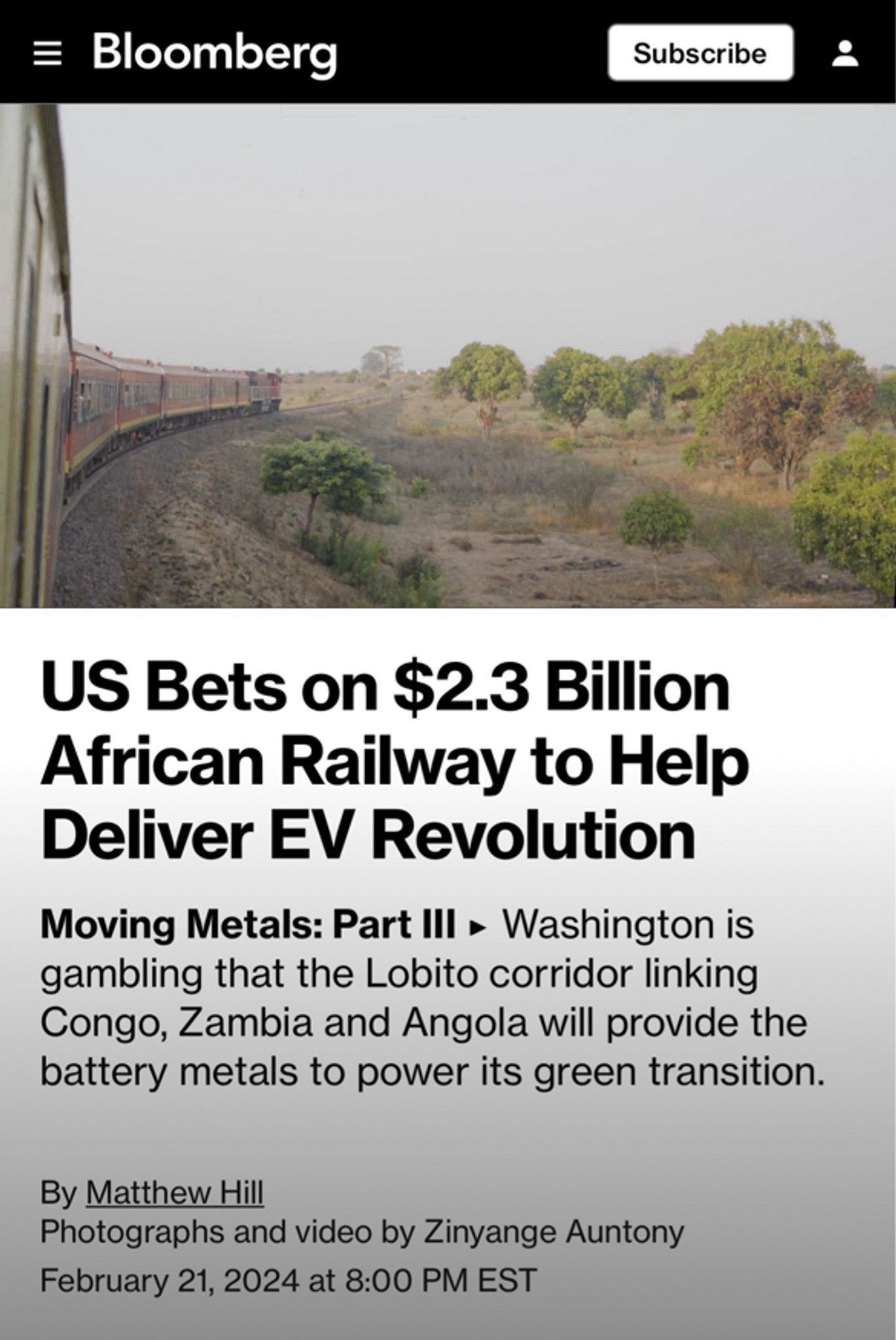 What are your thoughts on the US and EU investing in corrupt African ...