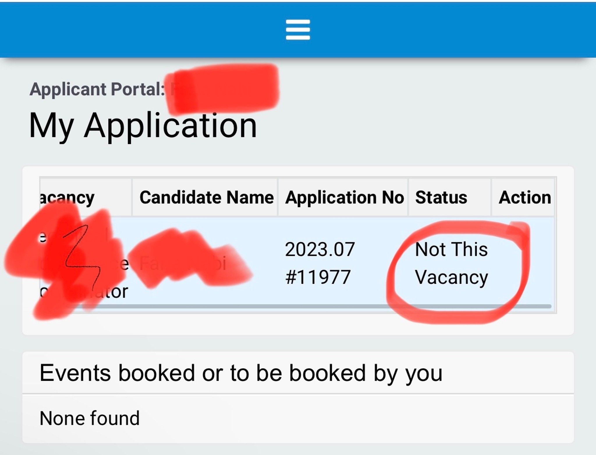 A heartbroken job seeking candidate here. Can anyone tell me does this ...