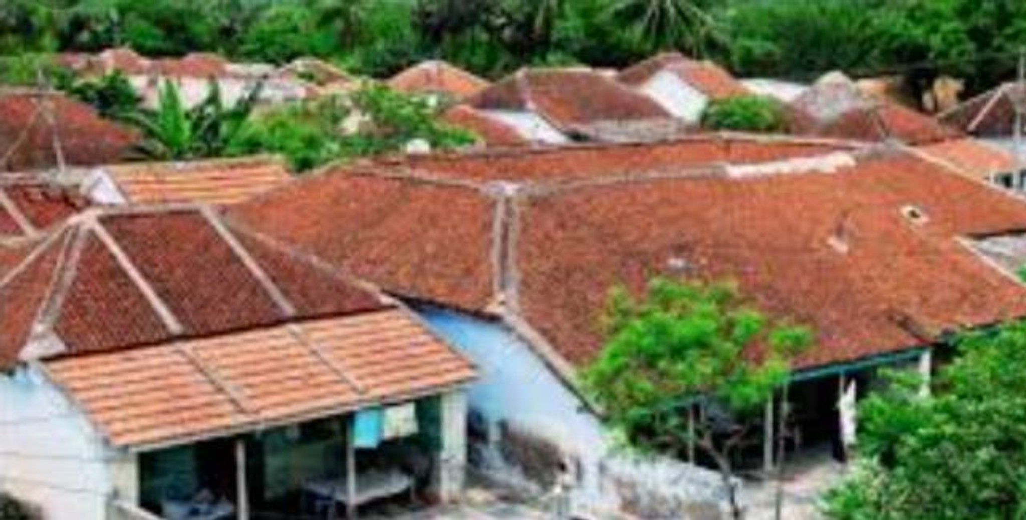 Guys, we have a house half portion of a tiled/dwelling house ...