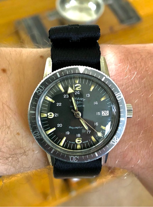 Had my dad’s mid-60’s diver restored. It is true w... | Fishbowl