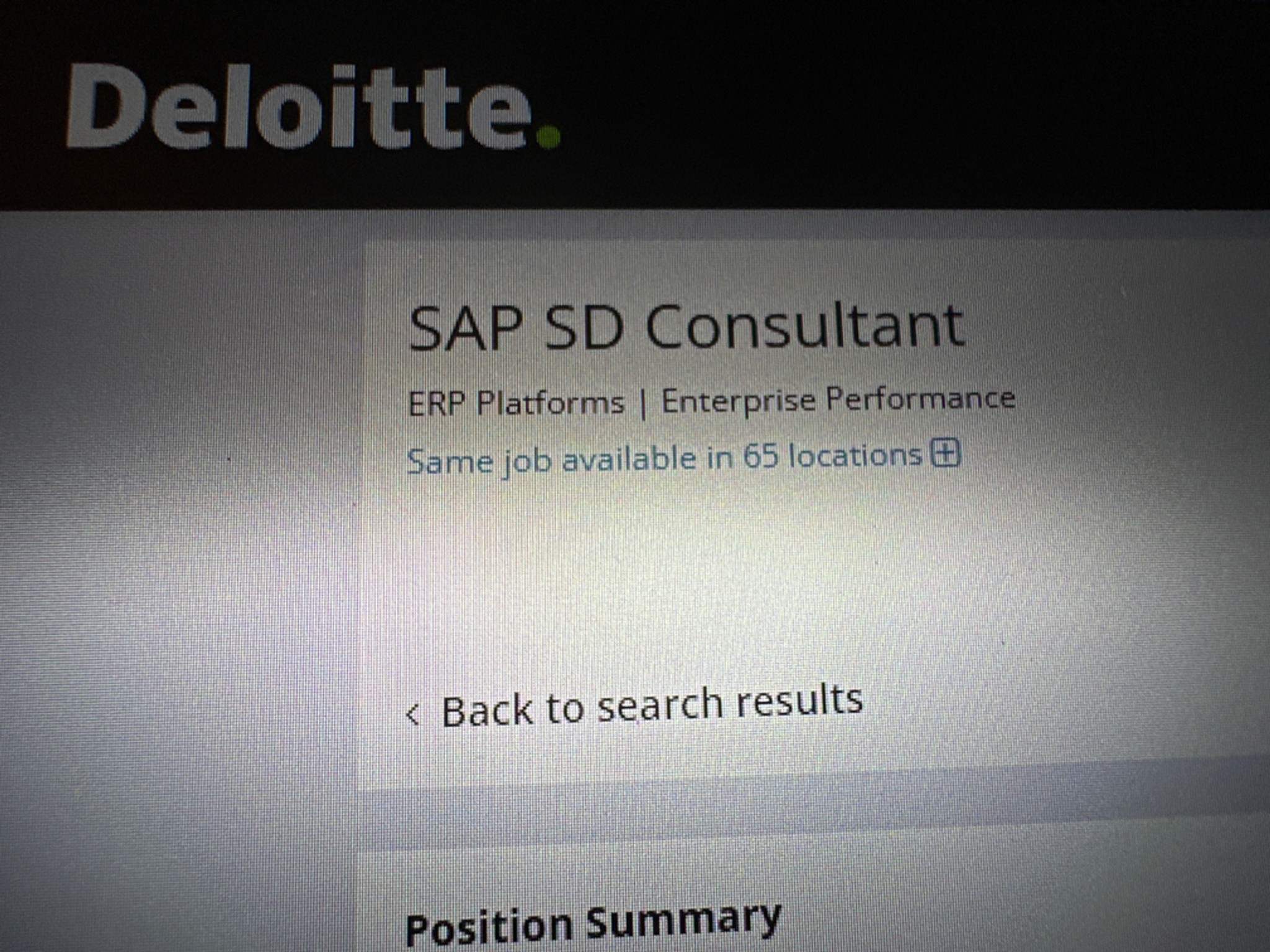 Deloitte is currently still hiring a large number ... | Fishbowl