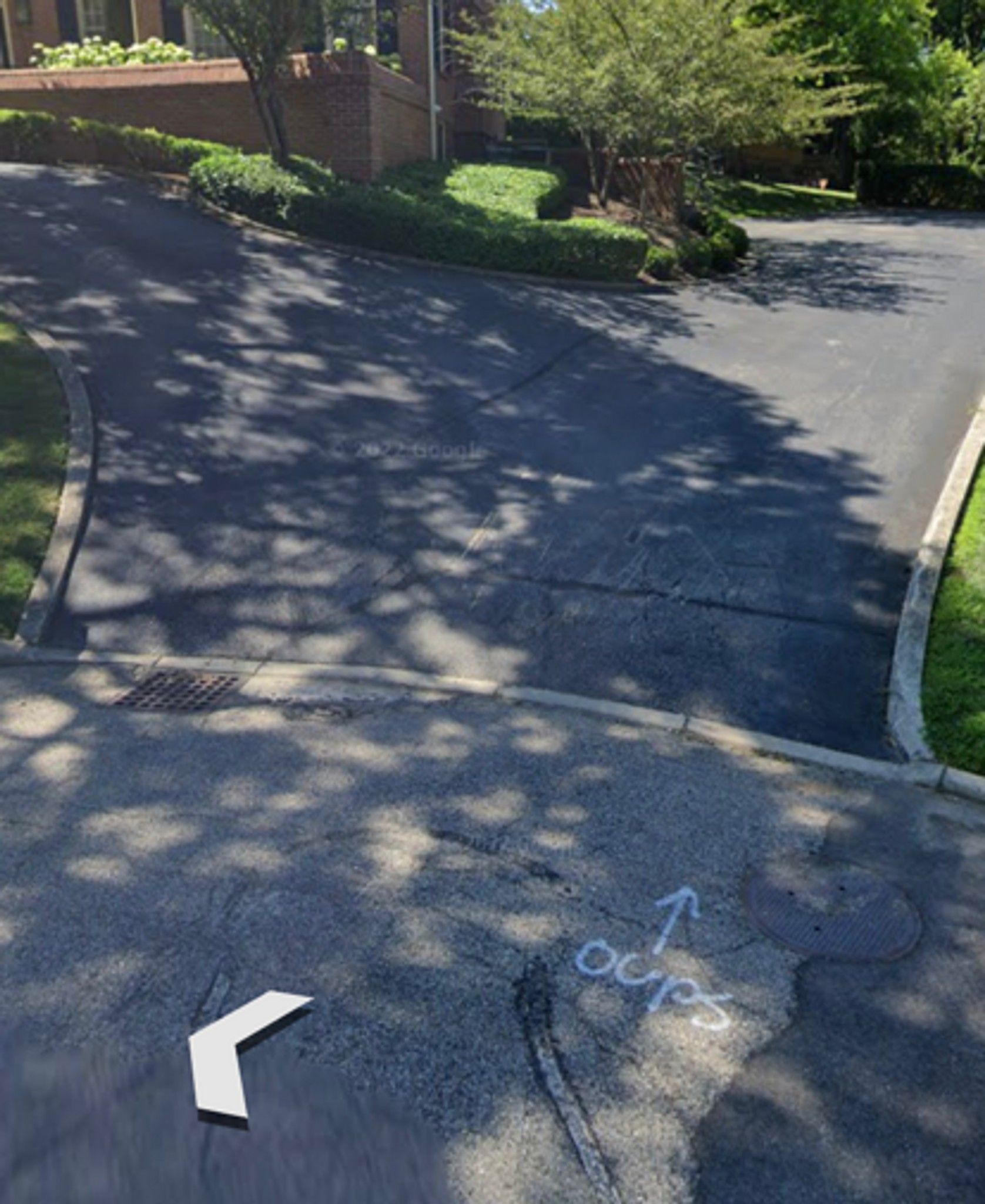 My driveway is steep at the bottom and everyone scrapes. Someone ...