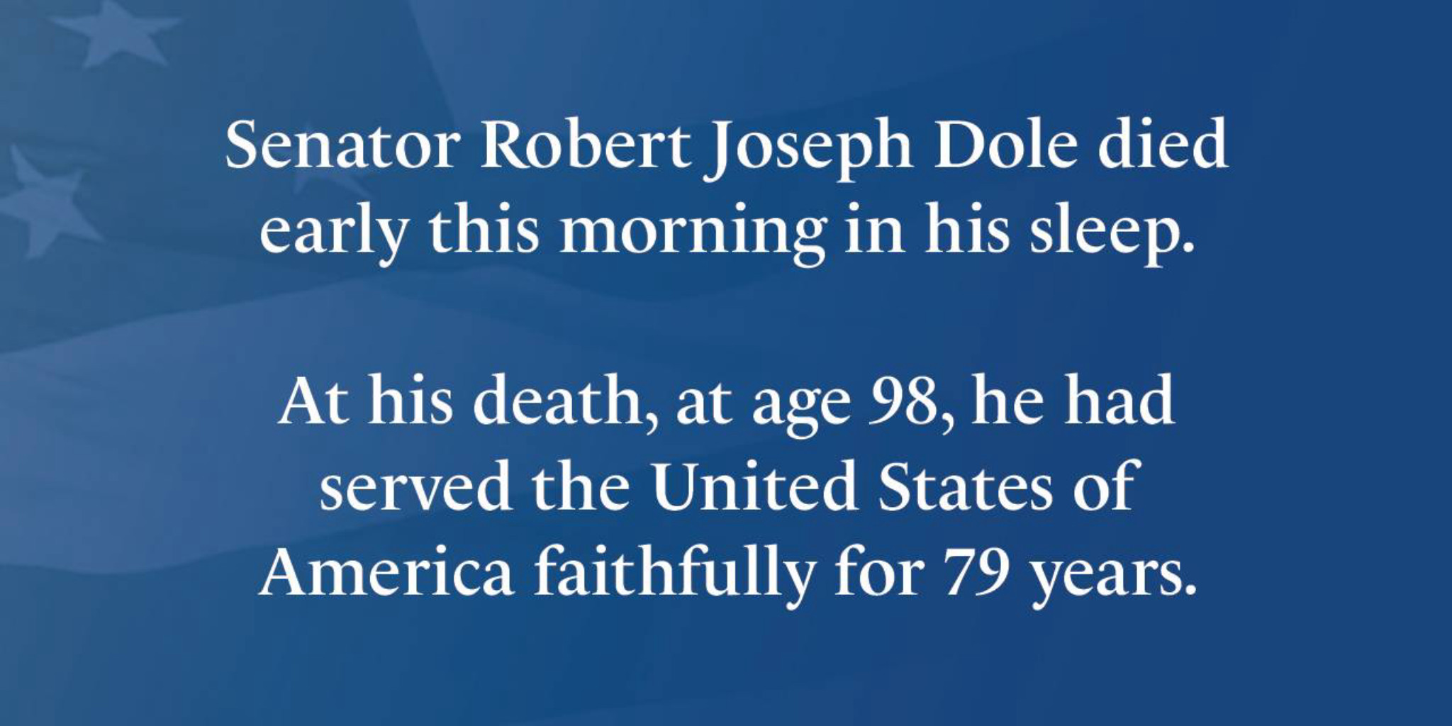 Bob Dole's example of overcoming disability to ser... | Fishbowl