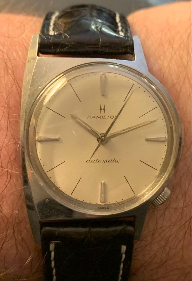 1965 Hamilton Accumatic A-504 D-shaped asymmetric... | Fishbowl