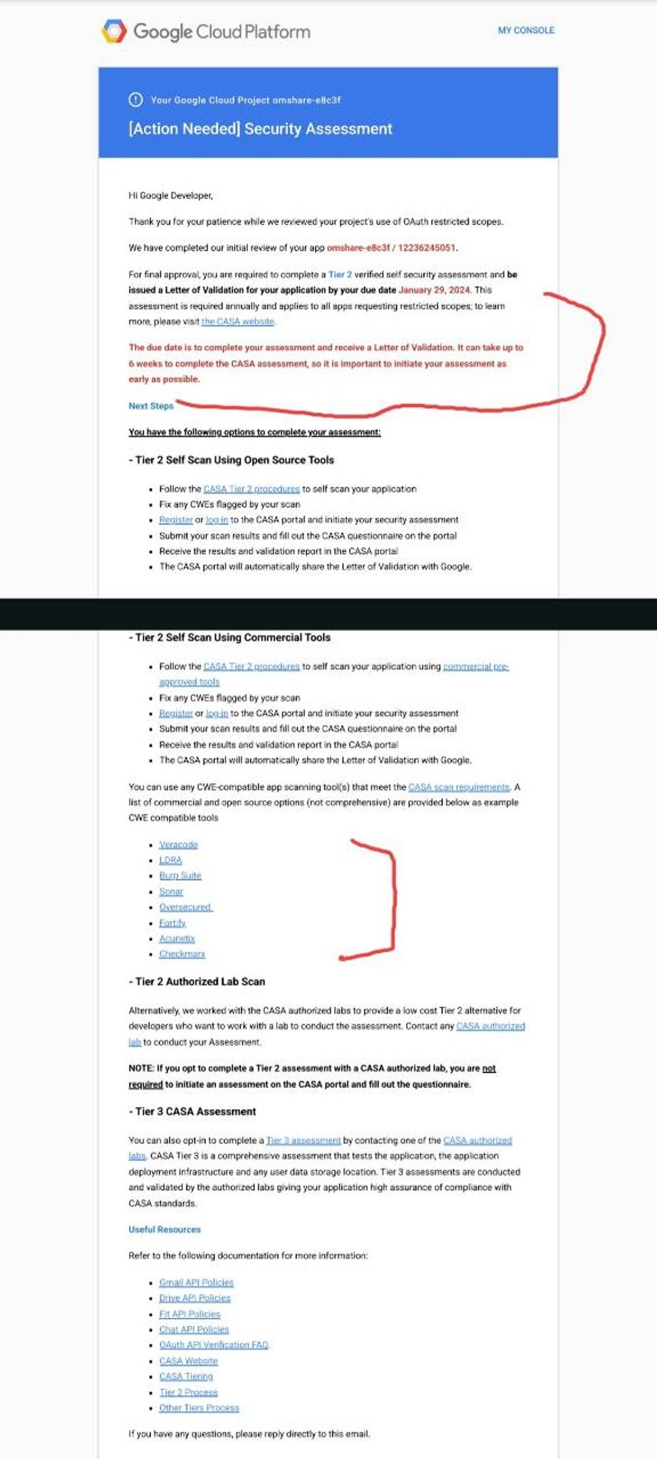 Is anyone know about CASA verification for the Goo... | Fishbowl