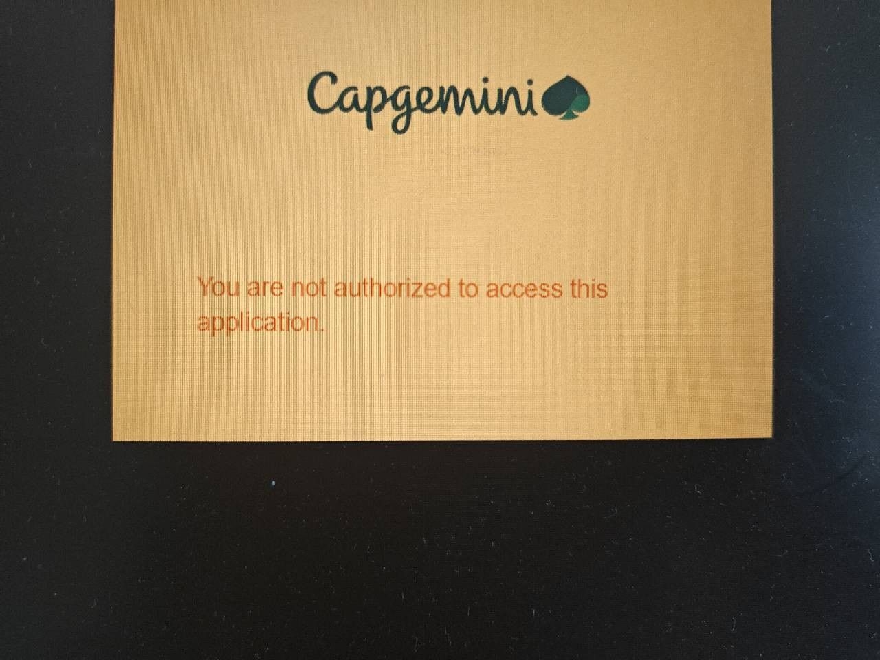 What should be the CORP ID, I am unable to login to talent.capgemini ...