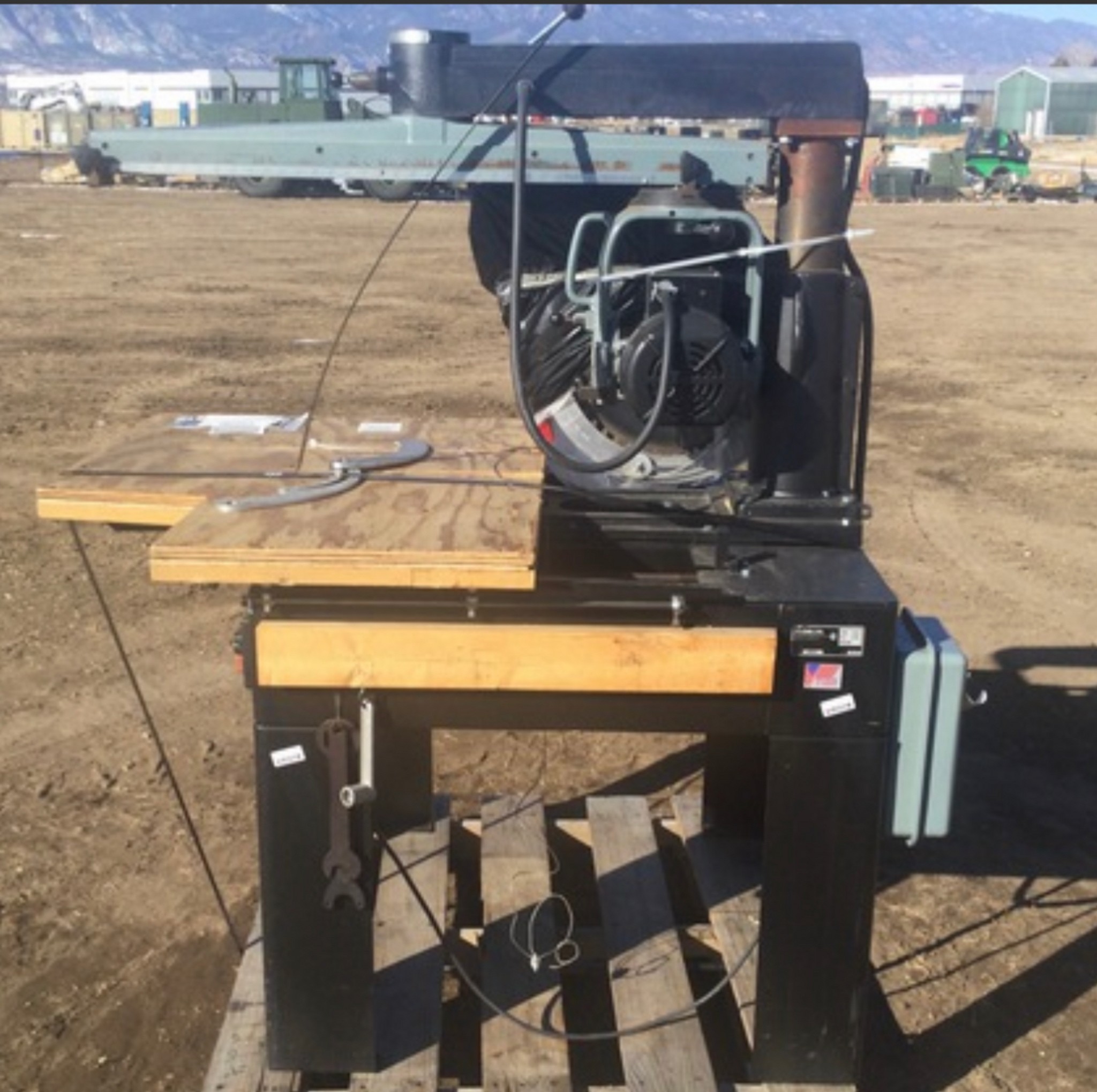 So I bid on a Delta 33-4xx Radial Arm Saw thinking... | Fishbowl