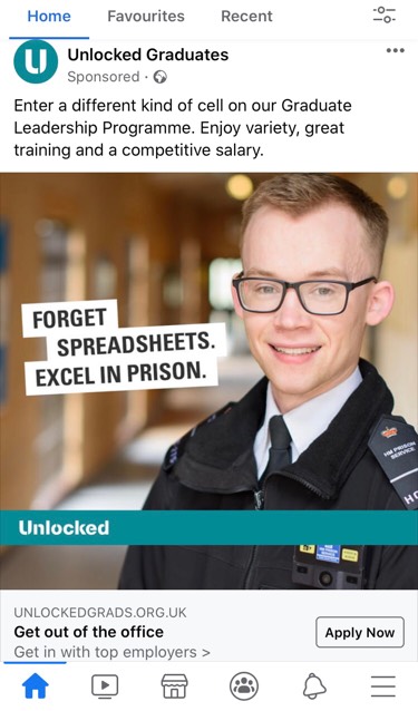 Grad recruitment ads are borrowing straplines from... | Fishbowl