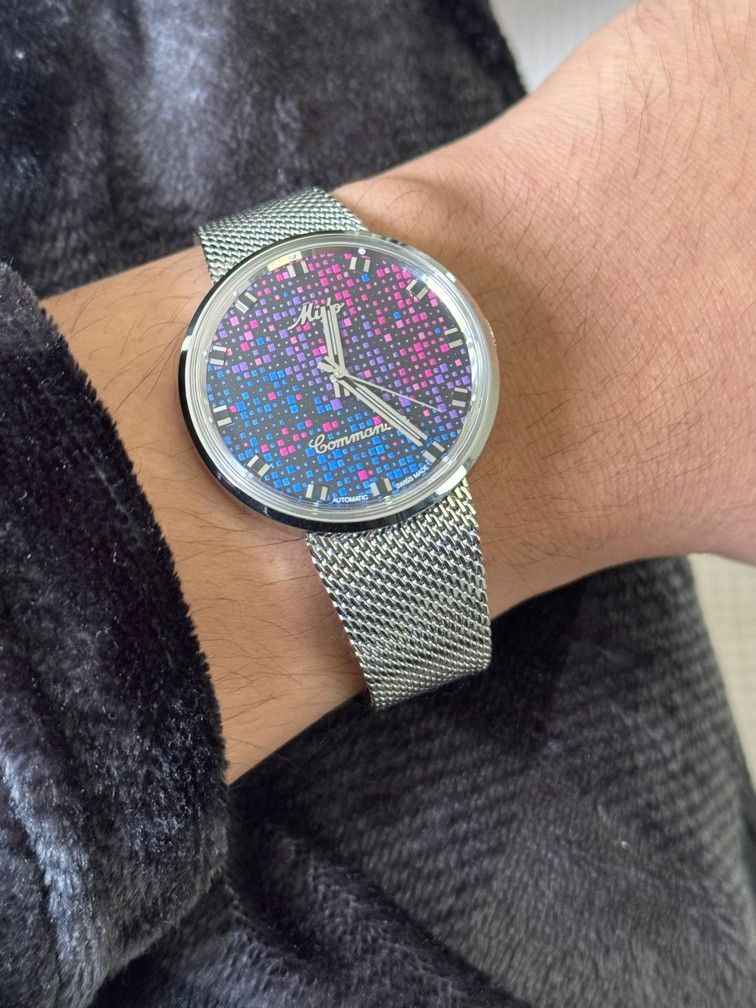 Picked up the new Mido Commander Pixels 1959 on a ... | Fishbowl