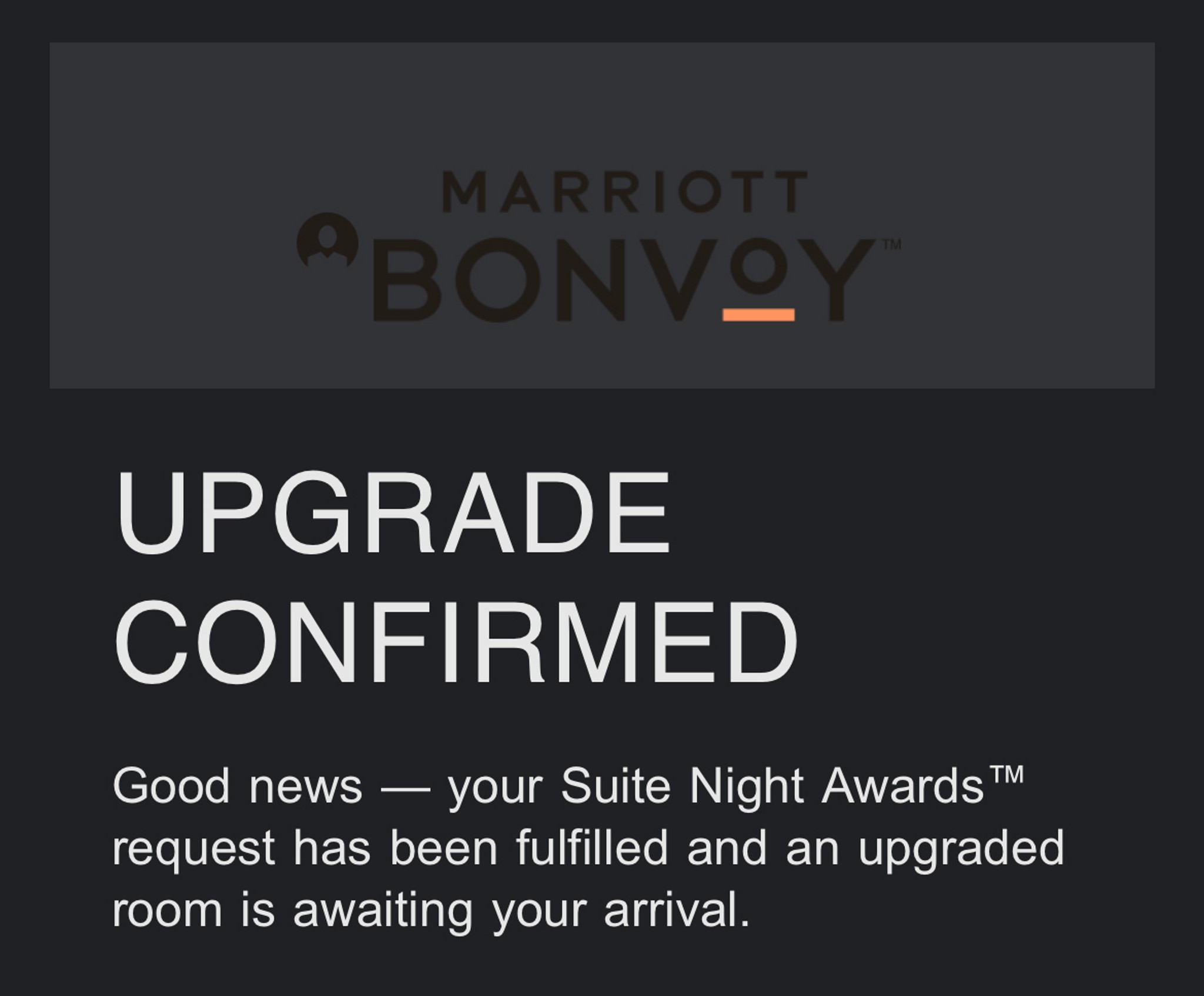 In all seriousness, has anyone had their Marriott ... | Fishbowl