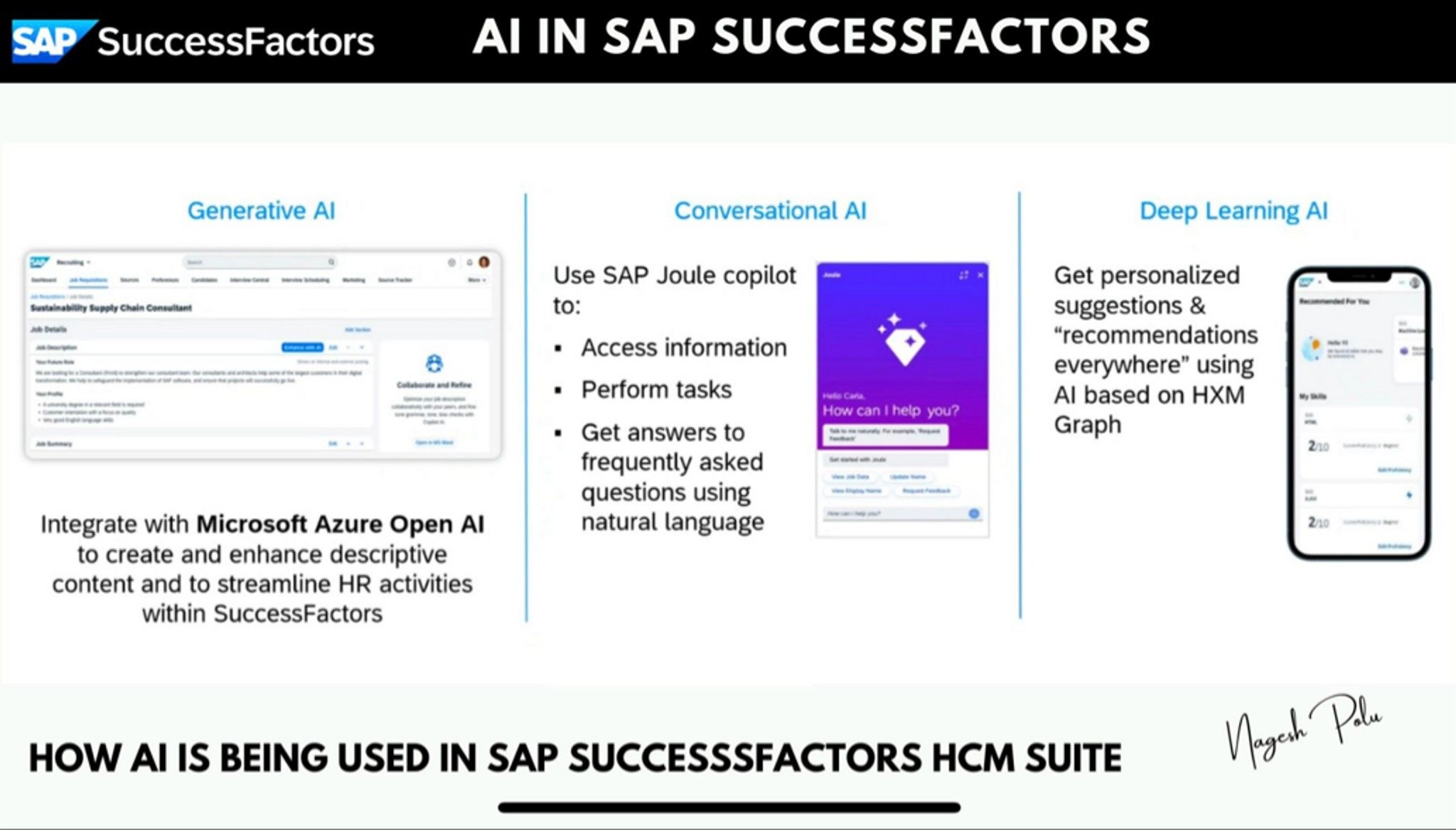 AI IN SAP SUCCESSFACTORS HCM SUITE #SAP #SAPSucce... | Fishbowl