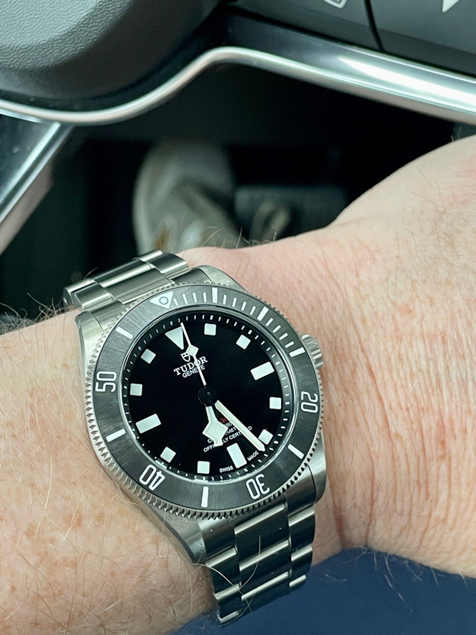 What’s everyone wearing today? I decided to try the bb58’s leather band ...