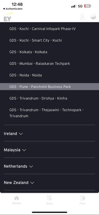 Where is Pune EY gds office Please share the address, which option will ...