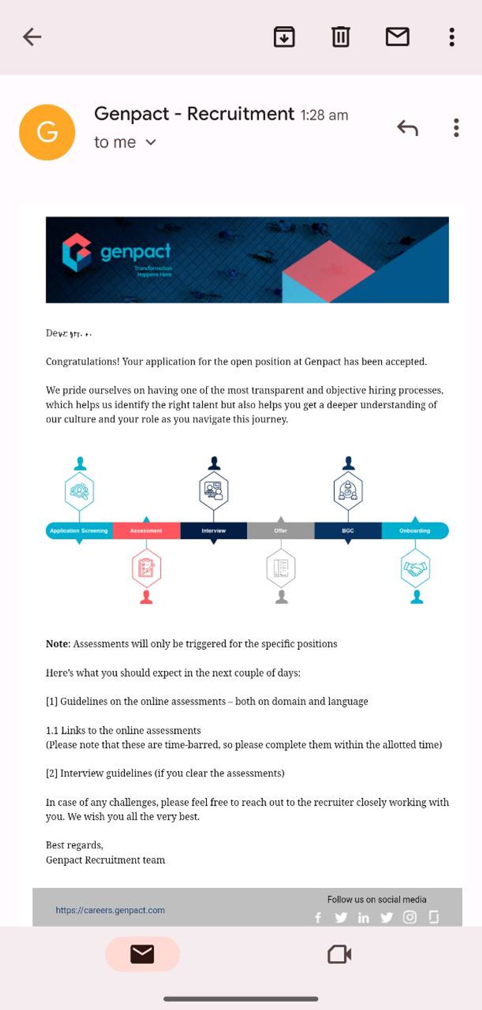 Did anyone get an email with the subject line "It'... | Fishbowl