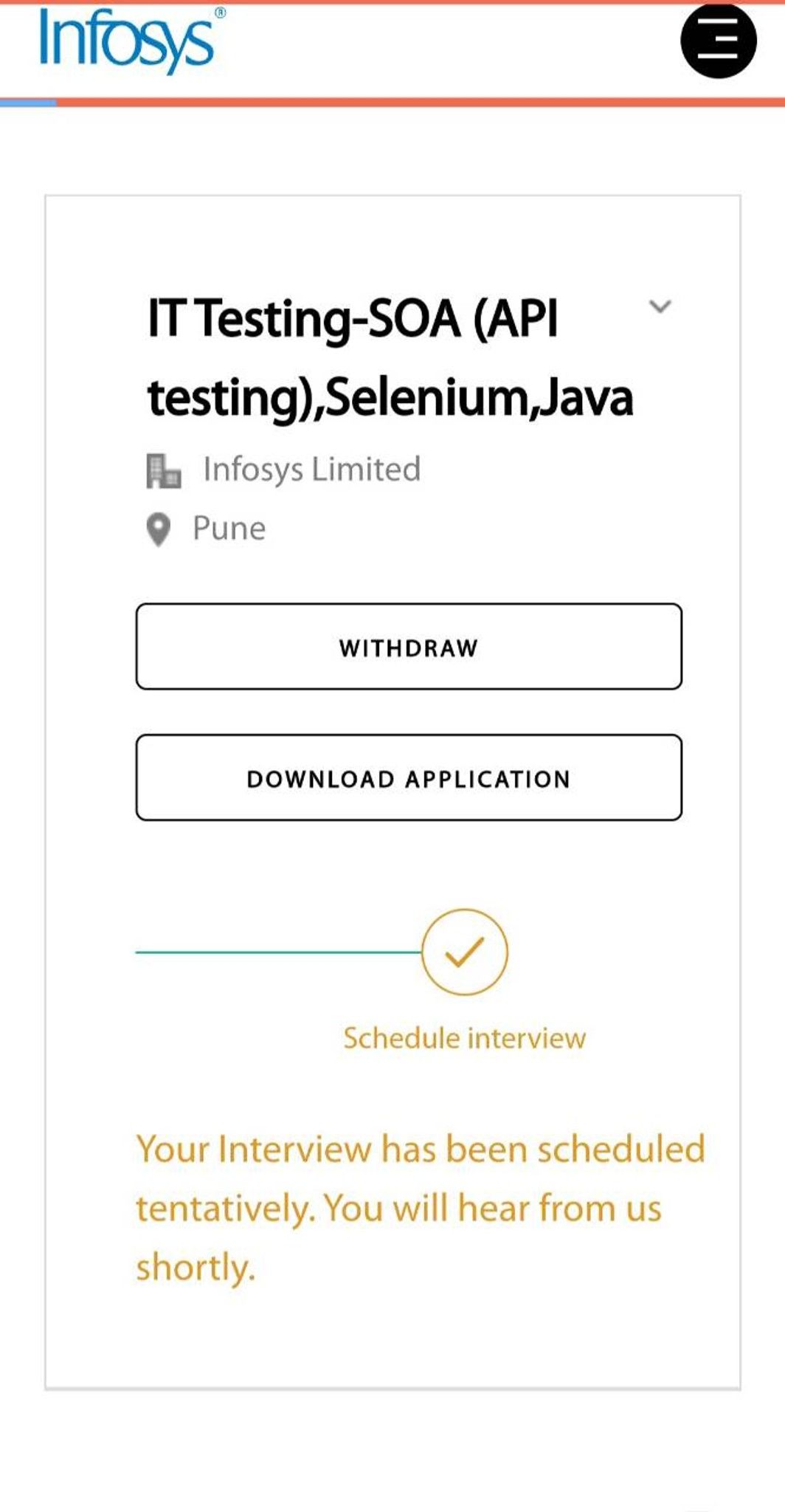 Hi friends, I have applied in Infosys career pag... | Fishbowl