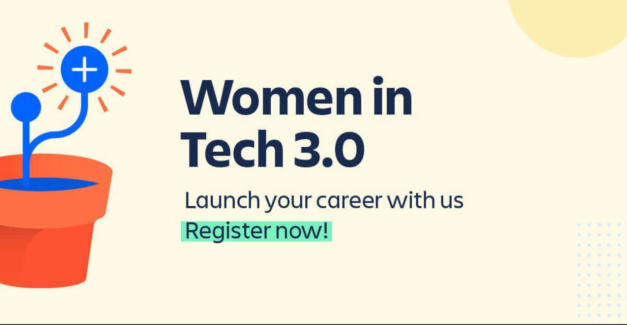 Atlassian internship opportunity for Women. For more details and ...