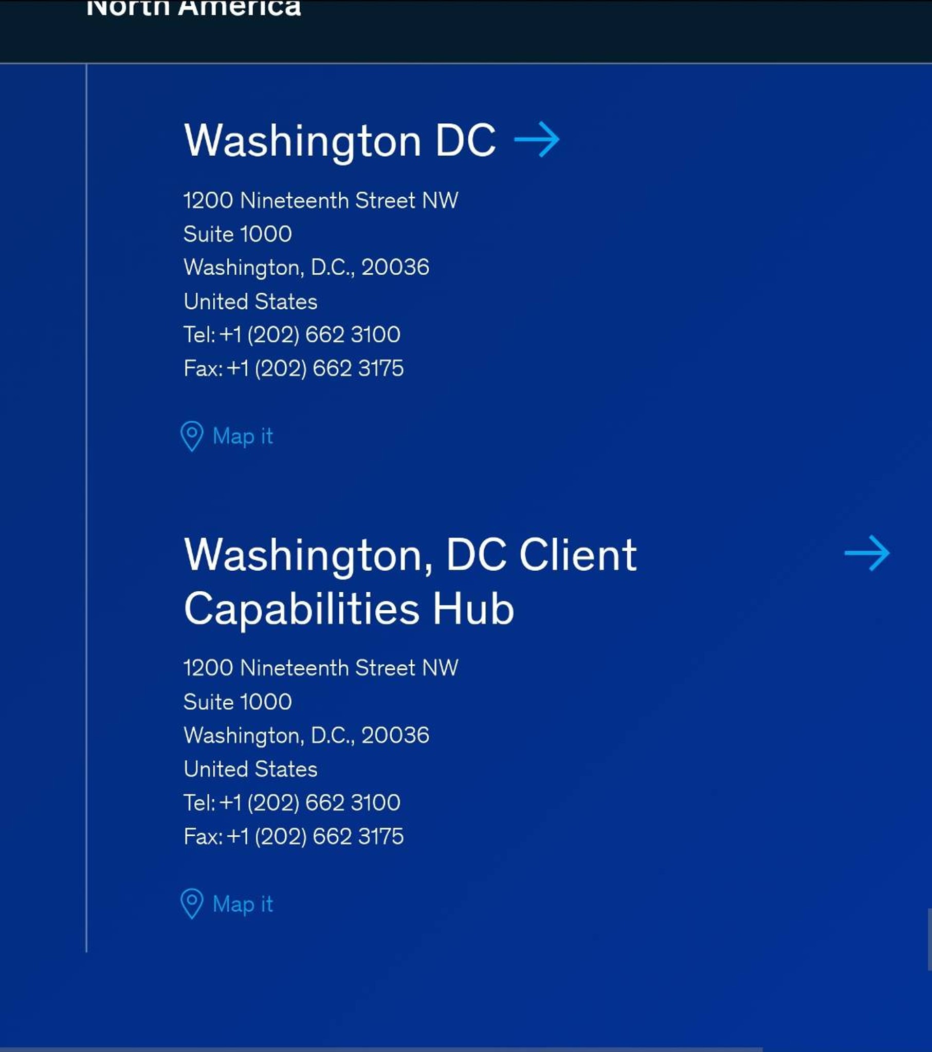 Is there really no McKinsey office in the DC area?... | Fishbowl