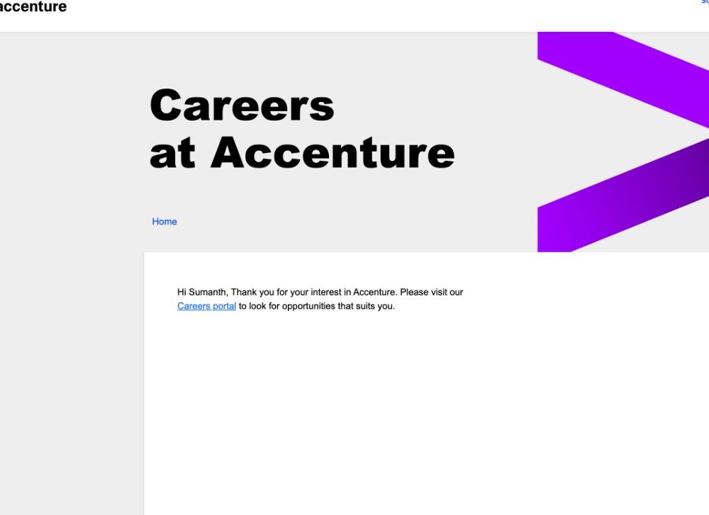Accenture Accenture India Hi, I interviewed... | Fishbowl