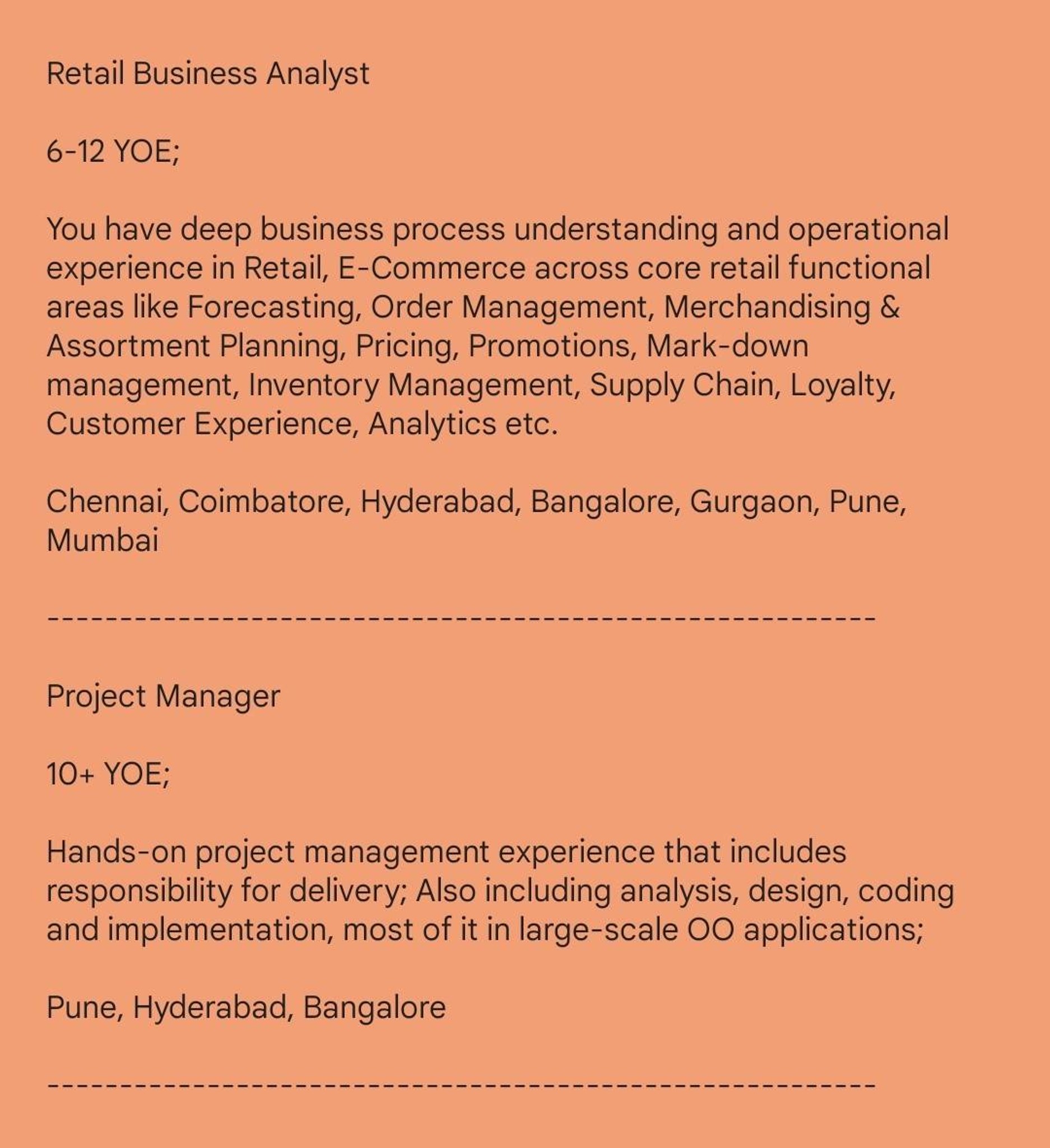 Could anyone refer me to any of these companies? Citi, Intuit, Deloitte ...