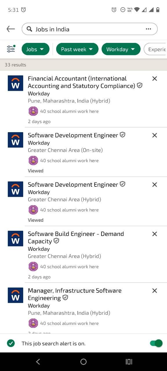@Workday - 33 openings in the past week. DM for re... | Fishbowl