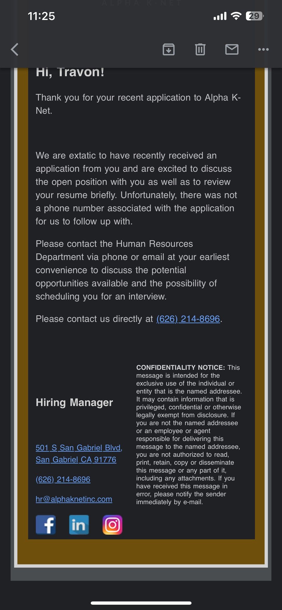 How do I know if a job offer is real? I several received emails that ...